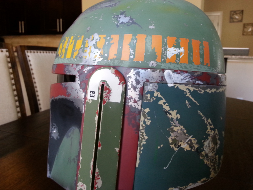 I think I finished my ESB Hero helmet | Boba Fett Costume and Prop ...