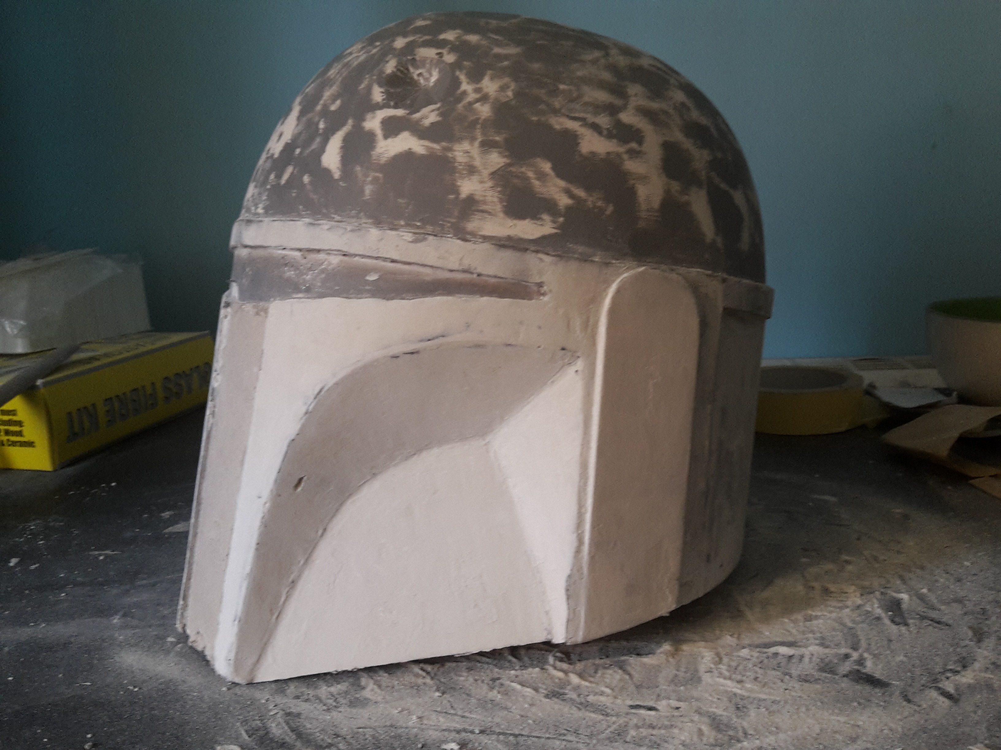 First Time Build Boba Fett Helmet Cardboard FINISHED Page 5 