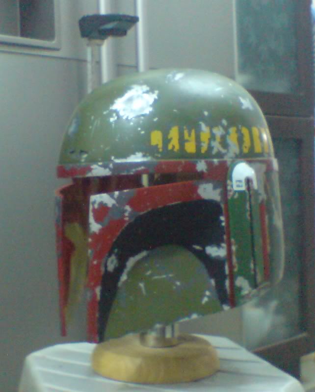My SgtFang Boba Fett helmet build-up WIP (ESB style!) | Boba Fett ...