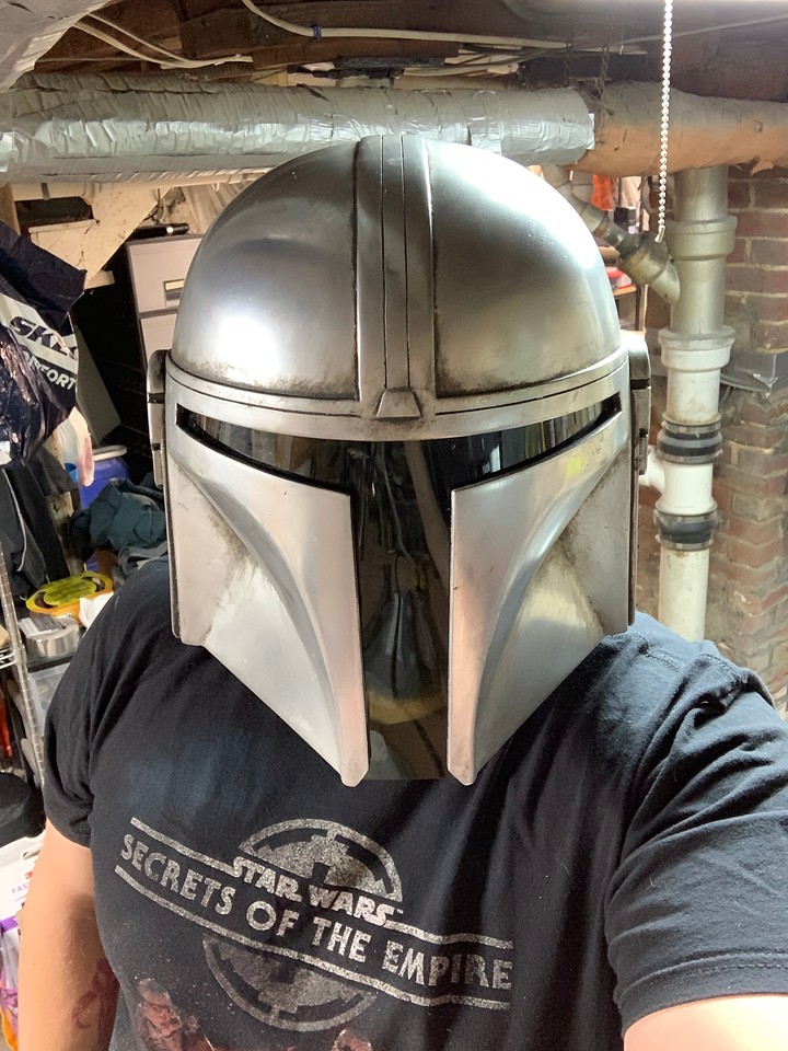 3D Printed Mandalorian Helmet - clients.81designstudio.com 3D Printed Mandalorian Helmet - clients.81designstudio.com