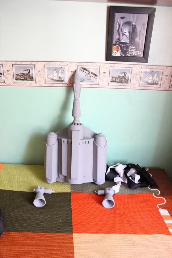 Boba Fett ROTJ Jetpack Paintup | Boba Fett Costume and Prop Maker ...