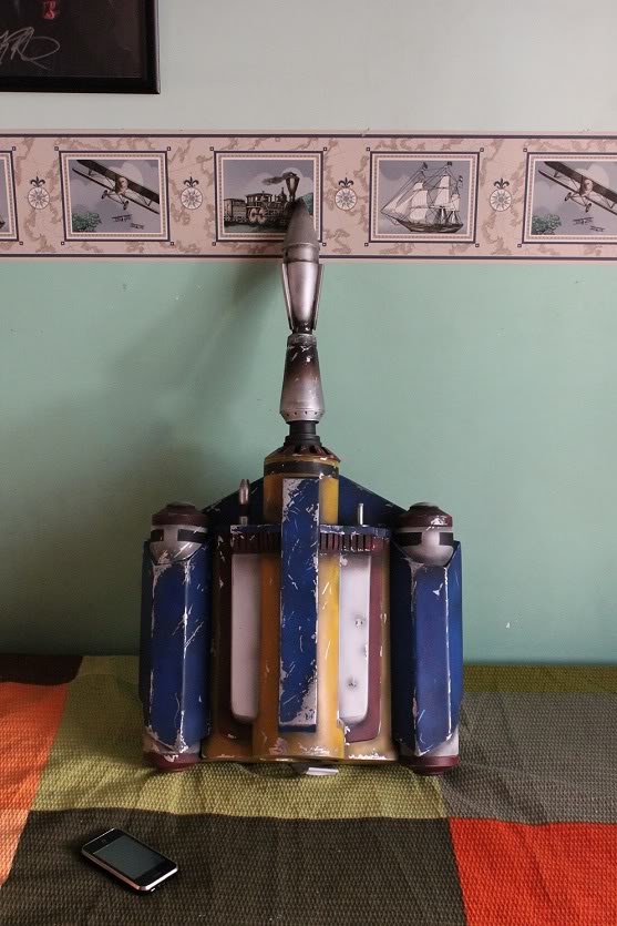 Boba Fett ROTJ Jetpack Paintup | Boba Fett Costume and Prop Maker ...