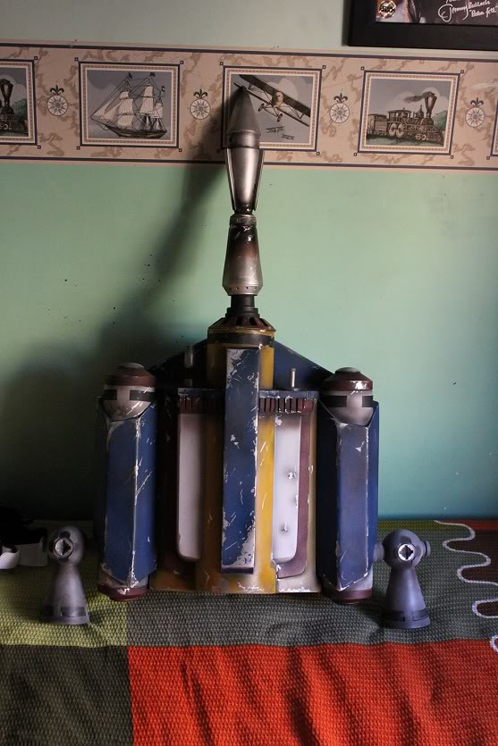 Boba Fett ROTJ Jetpack Paintup | Boba Fett Costume and Prop Maker ...