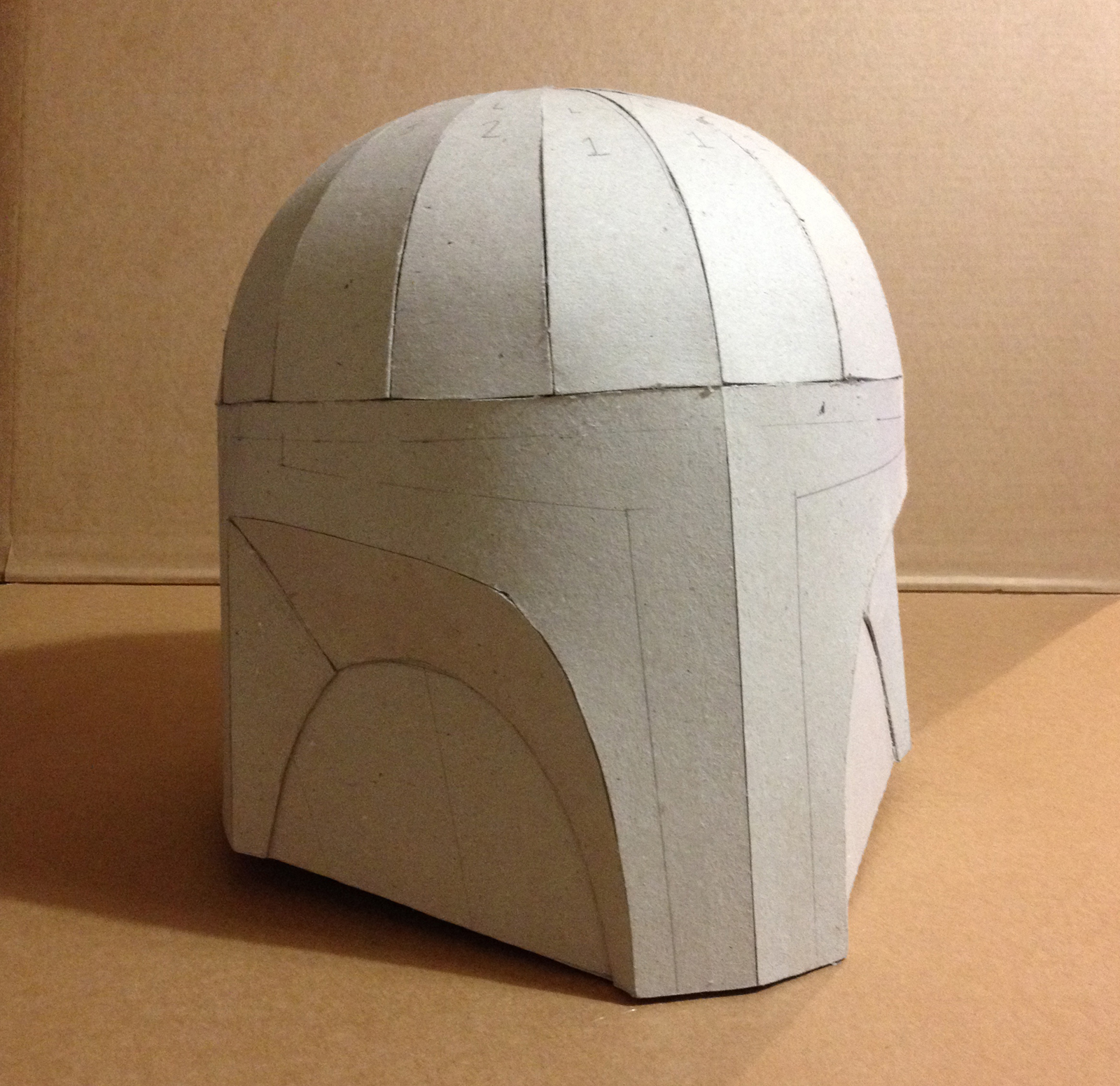 ESB Boba Fett Helmet Scratch Build Constructive Criticism Wanted 