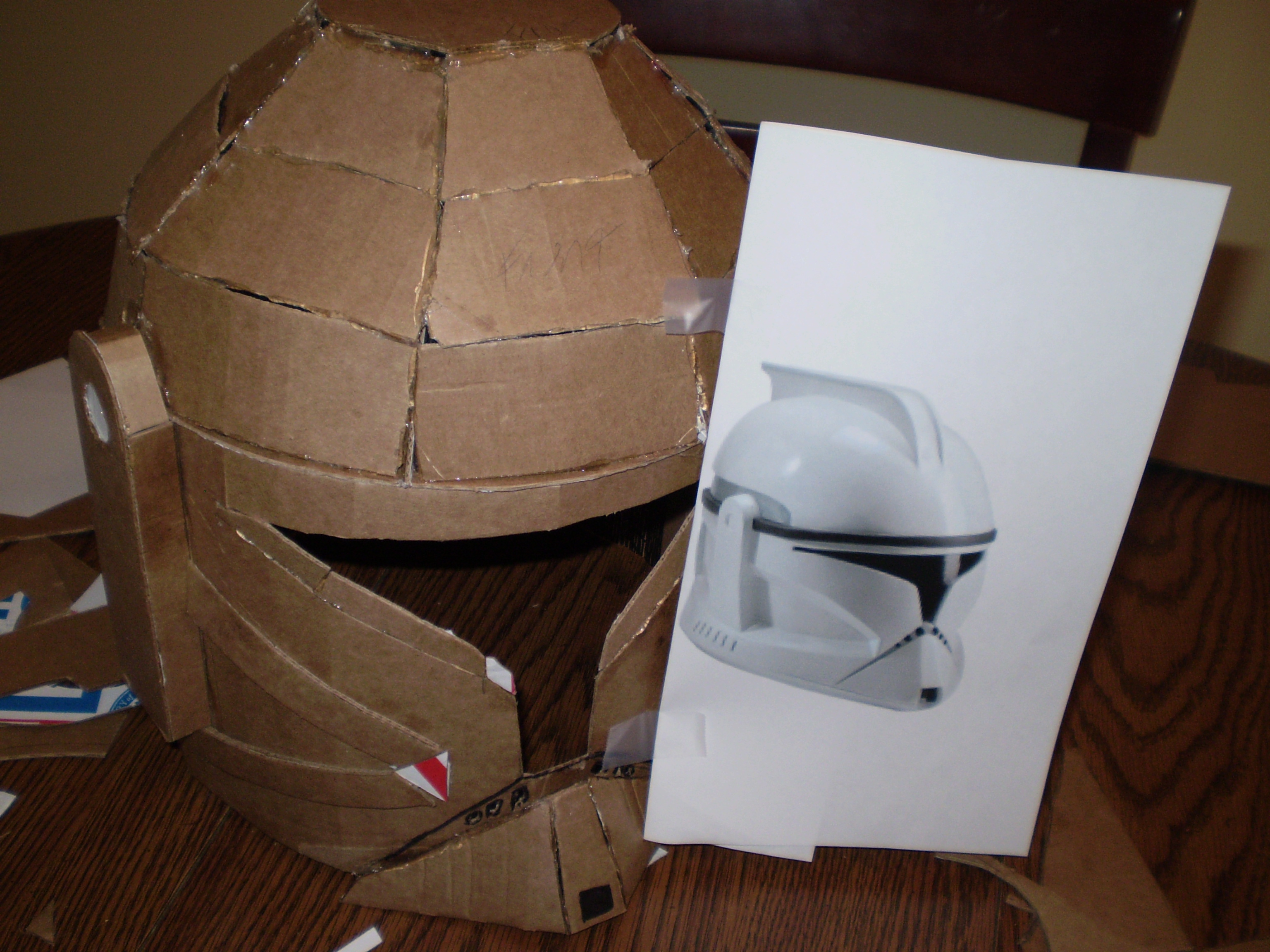 Clone Trooper Carboard Helmet Boba Fett Costume And Prop Maker 