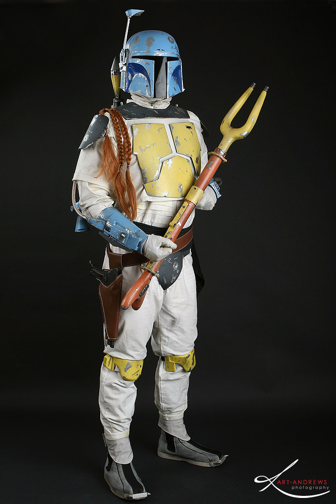 Jimmy BufFETT Holiday Special Fett Photoshoot | Boba Fett Costume and ...