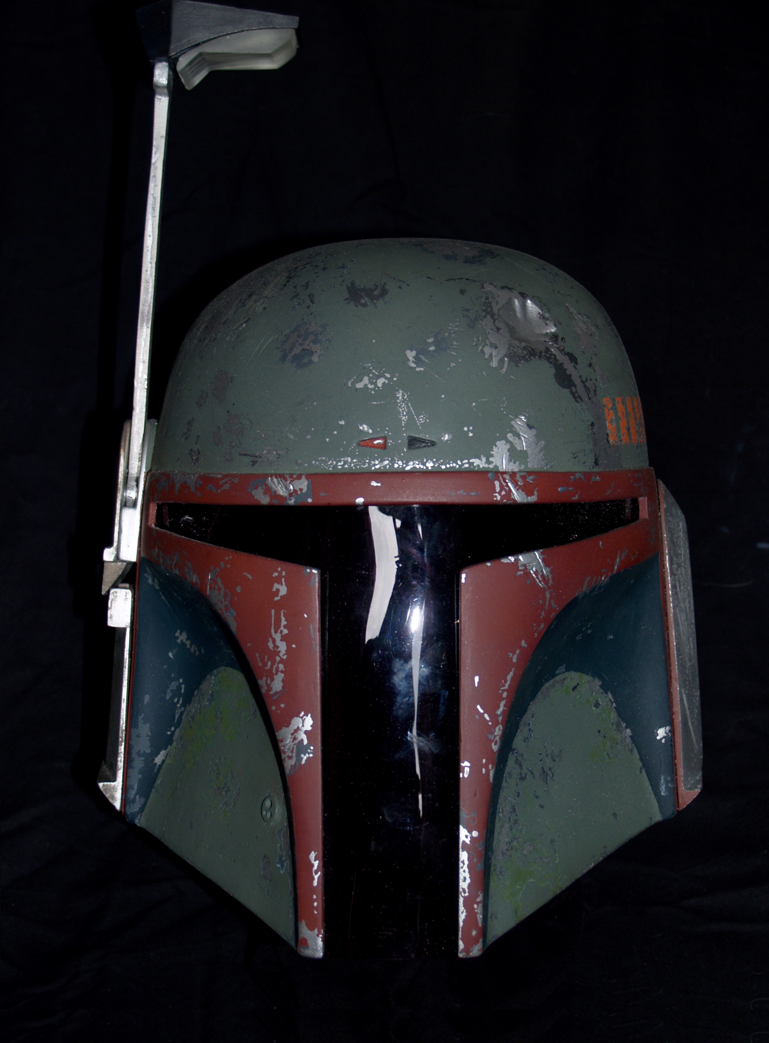 Front view ROTJ helmet | Boba Fett Costume and Prop Maker Community ...